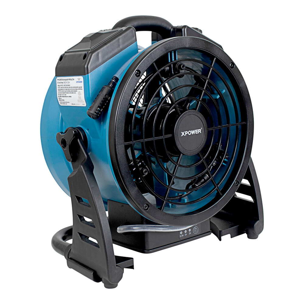 XPOWER Portable Variable Speed Battery-Powered Indoor / Outdoor Cooling ...