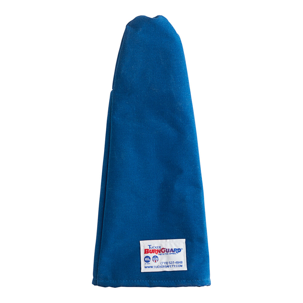 Tucker Safety Products Burnguard 18" Blue Puppet-Style Oven Mitt with ...