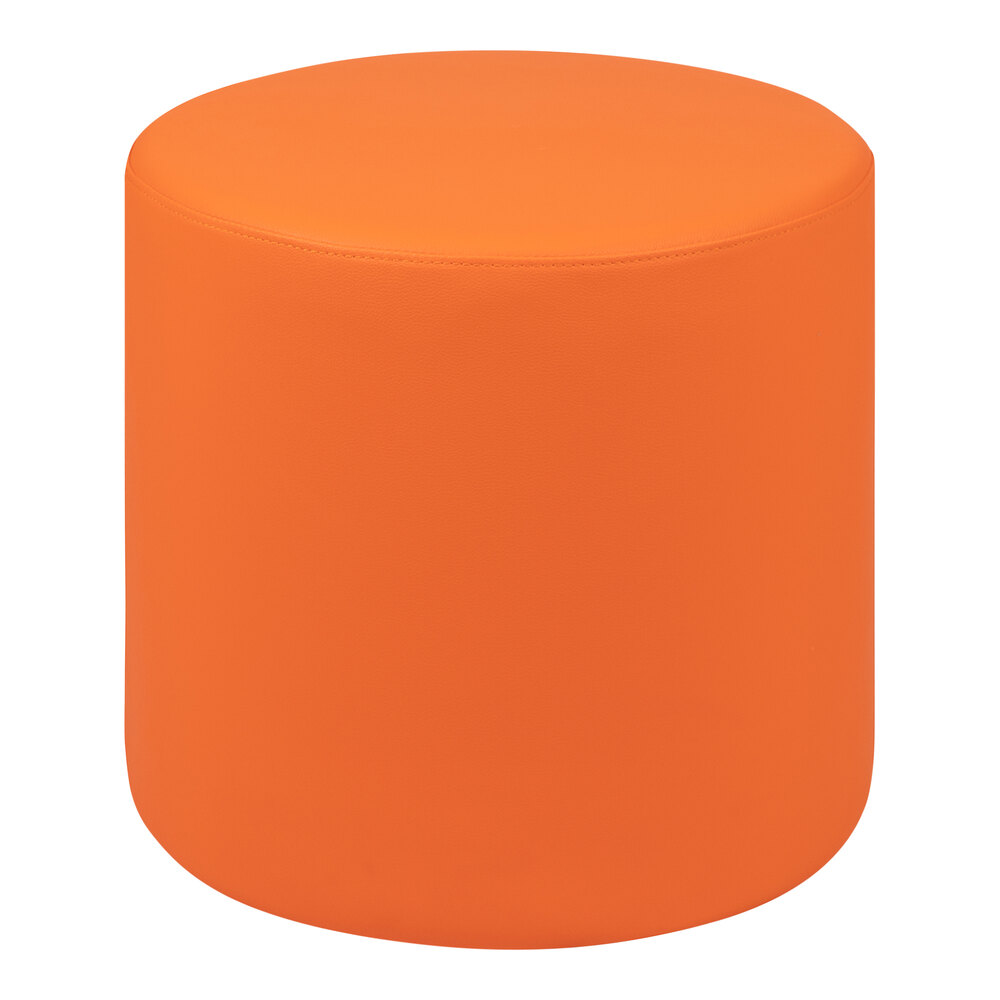 Flash Furniture Nicholas 18" Orange Flexible Soft Seating Circle ...