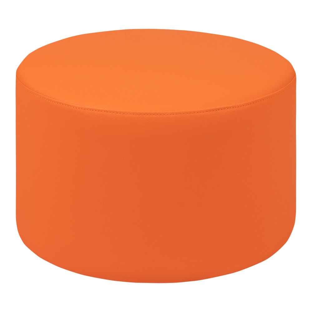 Flash Furniture Nicholas 12" Orange Flexible Soft Seating Circle ...