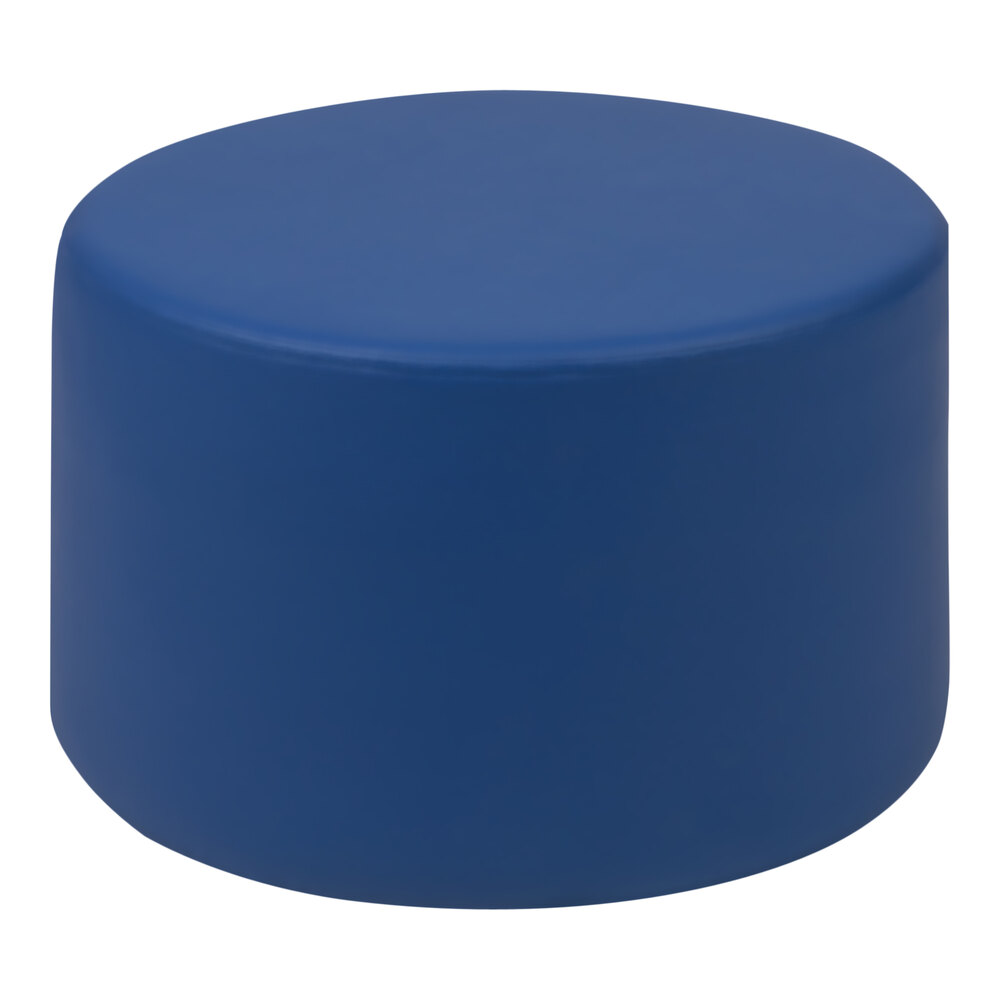 Flash Furniture Nicholas 12" Blue Flexible Soft Seating Circle Modular ...