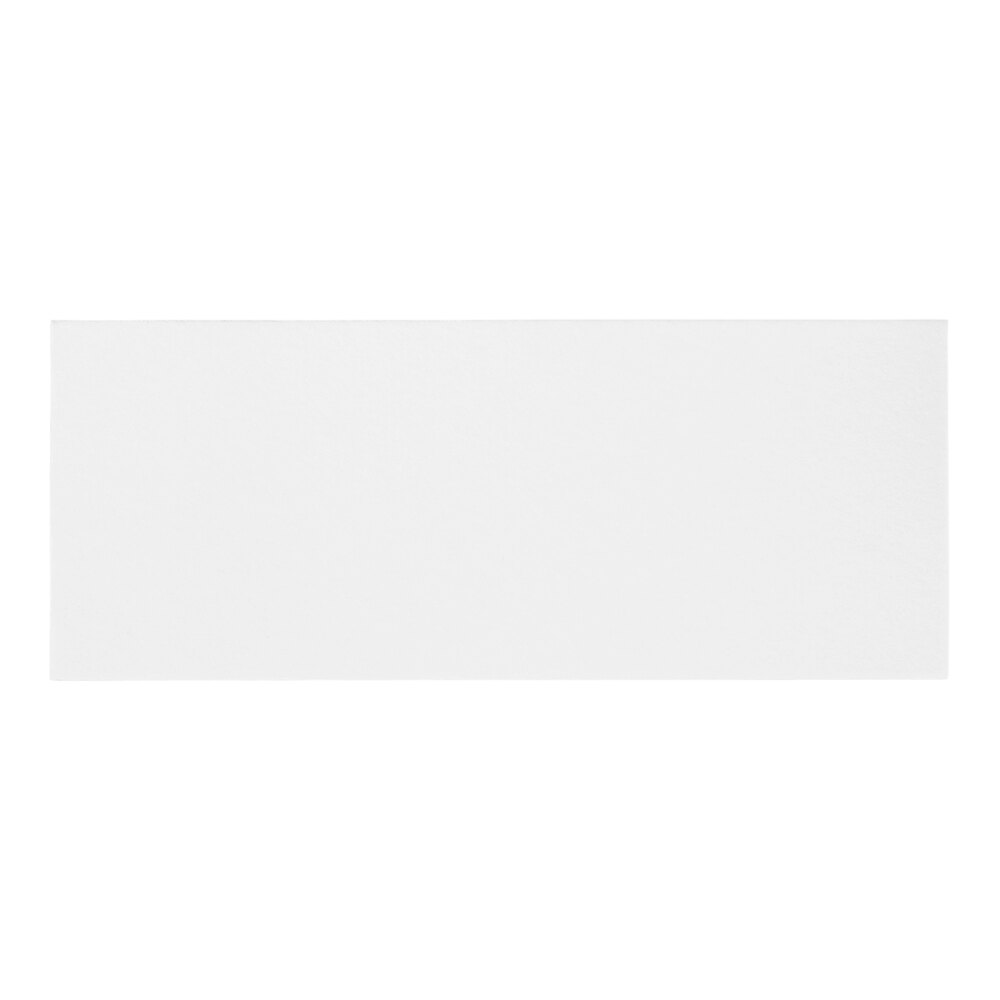 Simplex 8 5/8" x 3 1/2" White Layer Board for 1-Piece 2 lb. Candy Box ...