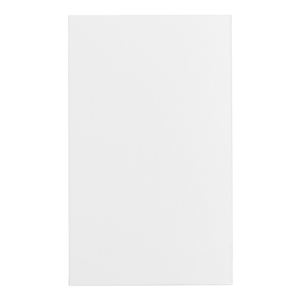 Simplex 9 1/8" x 5 3/8" White Layer Board for 2-Piece 1 lb. and 2 lb ...
