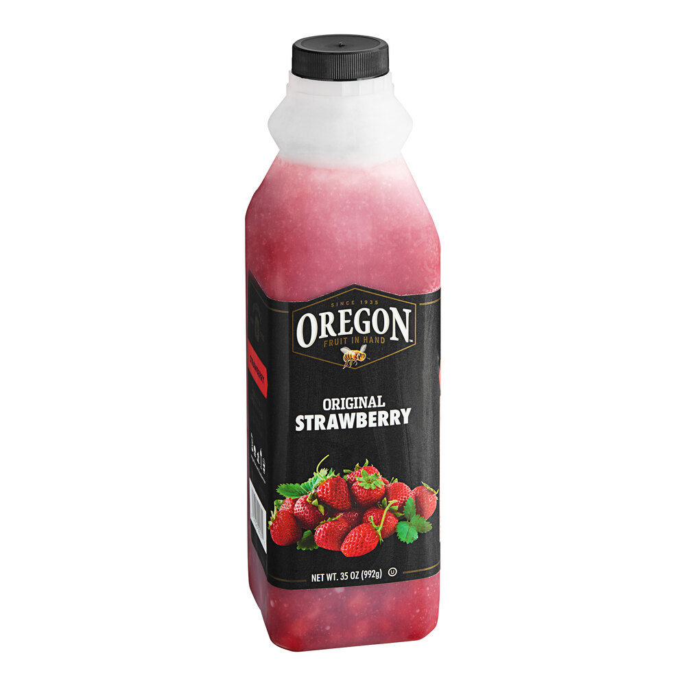 Oregon Fruit In Hand Original Diced Strawberry with Diced Fruit 35 oz ...