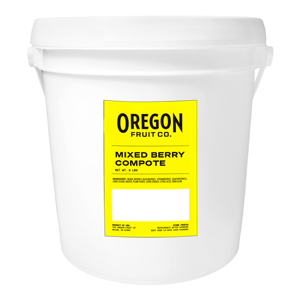 Oregon Mixed Berry Compote 8 lb. - 2/Case