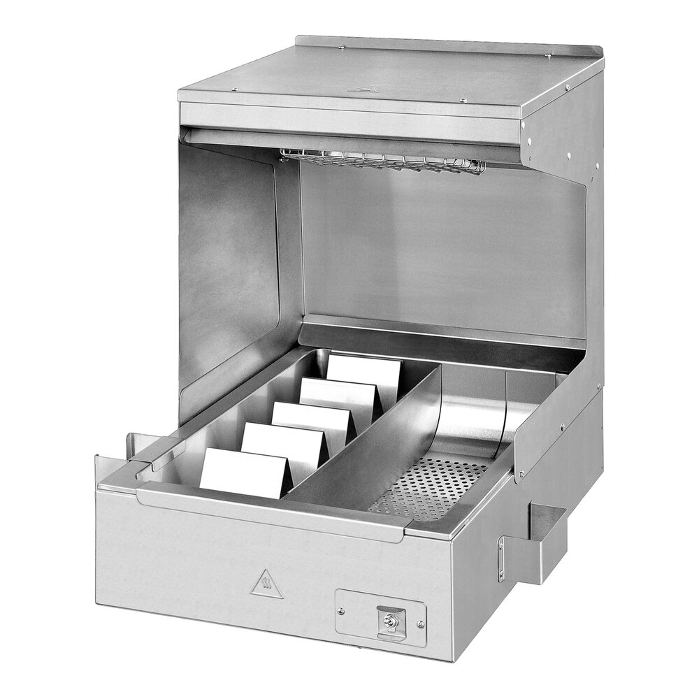 ServIt FFDS17 17" Stainless Steel Fry Dump Holding Station - 120V