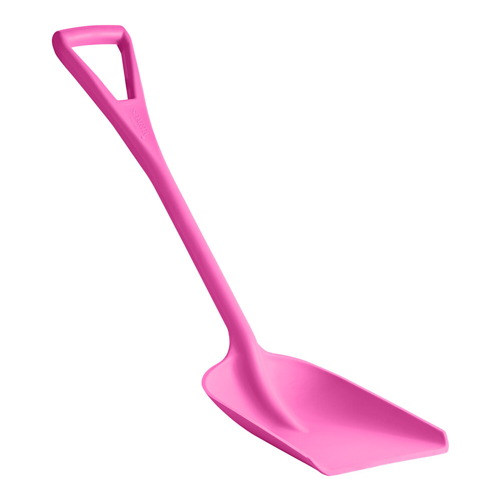 Carlisle Sparta 11" Wide Pink Food Service Shovel / Ice Shovel 41076EC26