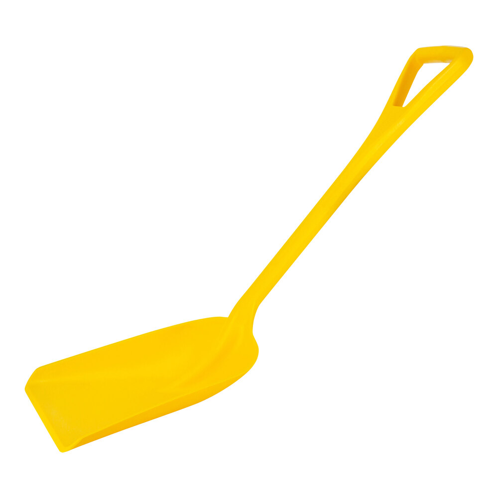 Carlisle Sparta 11" Wide Yellow Food Service Shovel / Ice Shovel 41076EC04