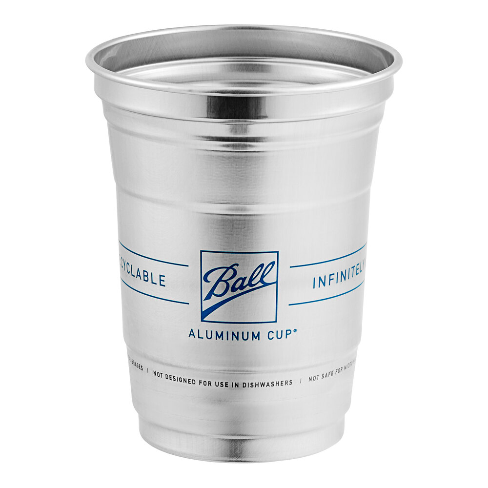 Ball 16 oz. Aluminum Cup with Ball Logo Design - 600/Case