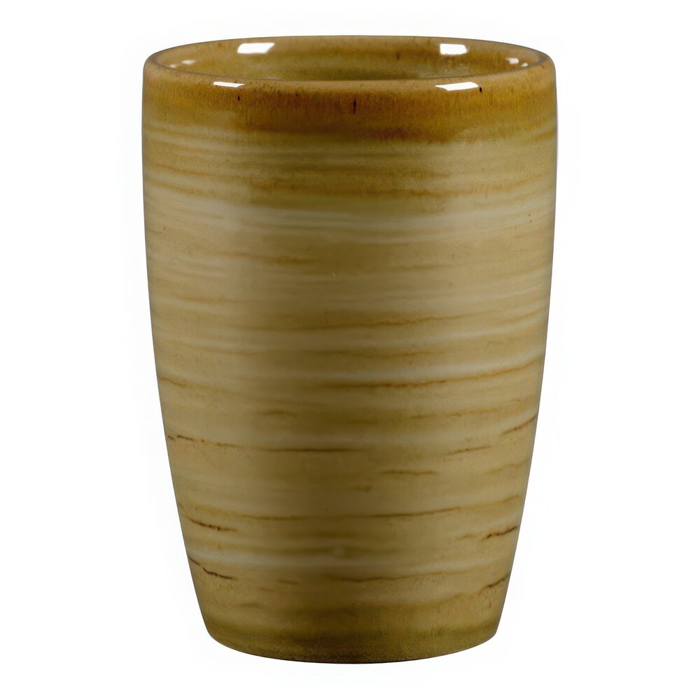 RAK Porcelain Rakstone Spot 8.8 oz. Garnet Porcelain Mug - 6/Case