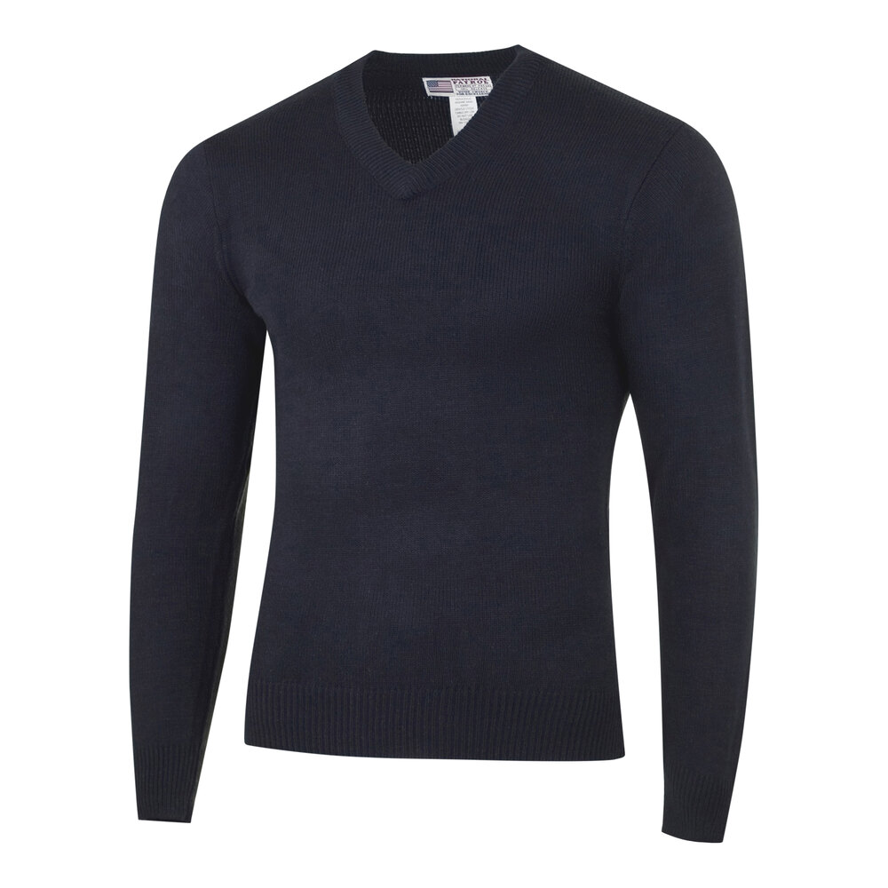 National Patrol Men's Customizable Navy High-Tech Acrylic Long Sleeve ...