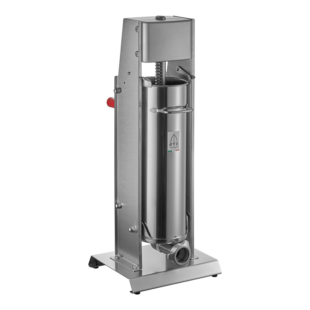 Tre Spade F21000/VL 22 lb. Manual Vertical 2-Speed Stainless Steel ...