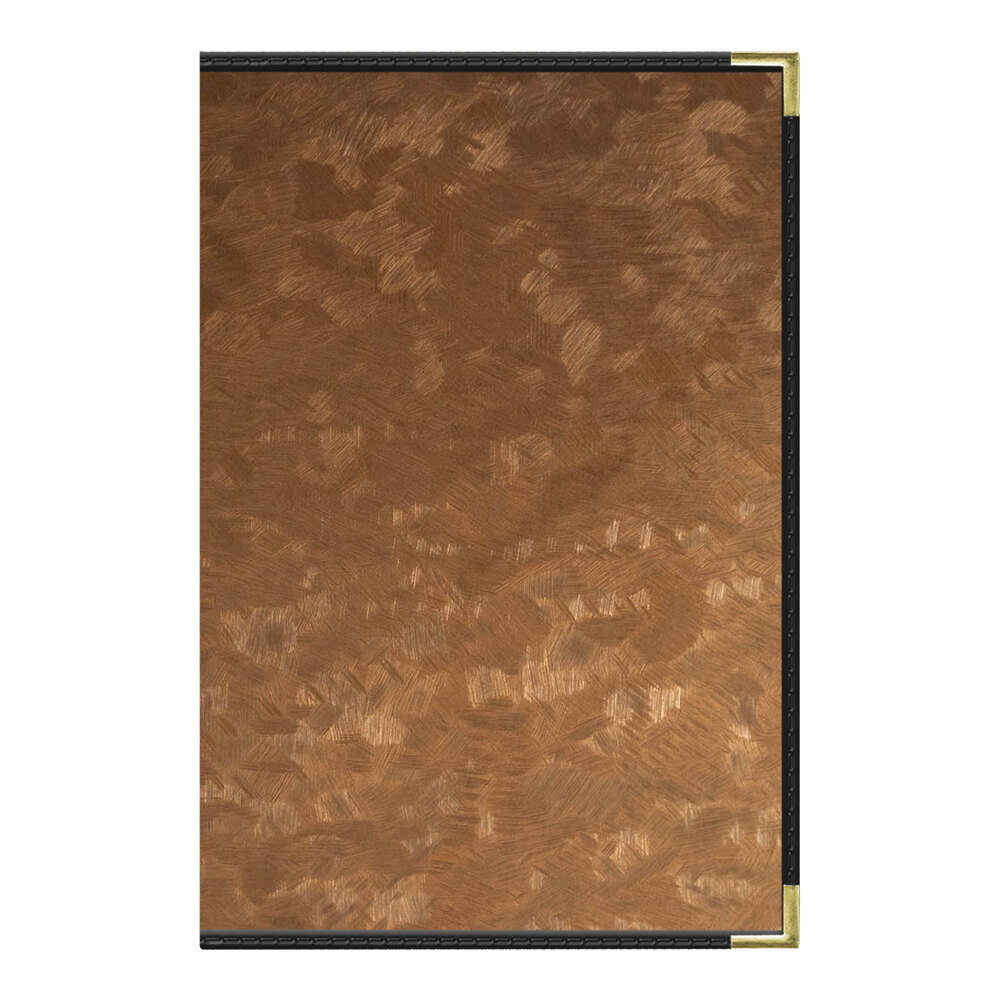 H. Risch, Inc. MET-PKT-10V Fools Gold Brushed Metallic 5 1/2" x 8 1/2 ...