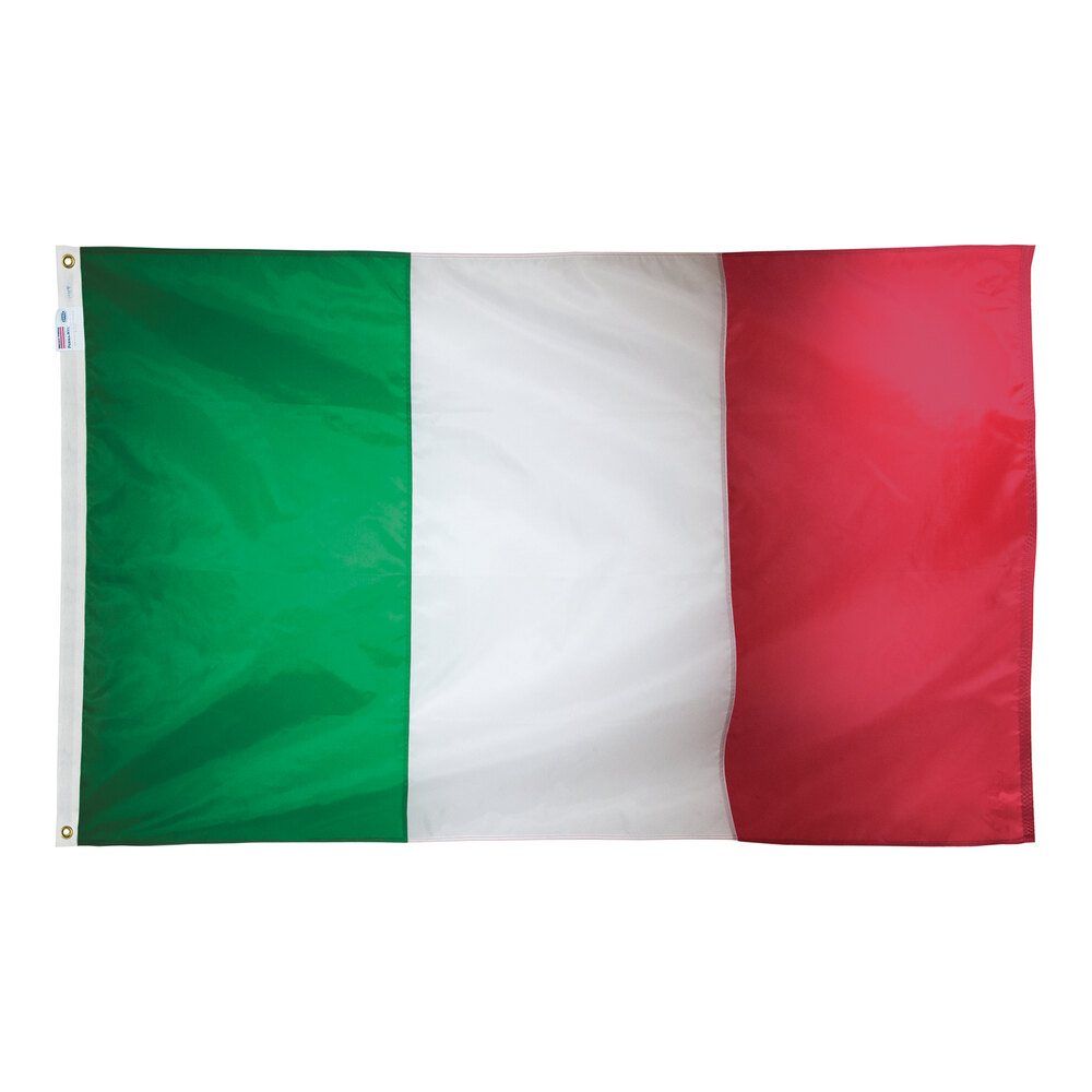 Valley Forge 3' x 5' Nylon Italy Flag