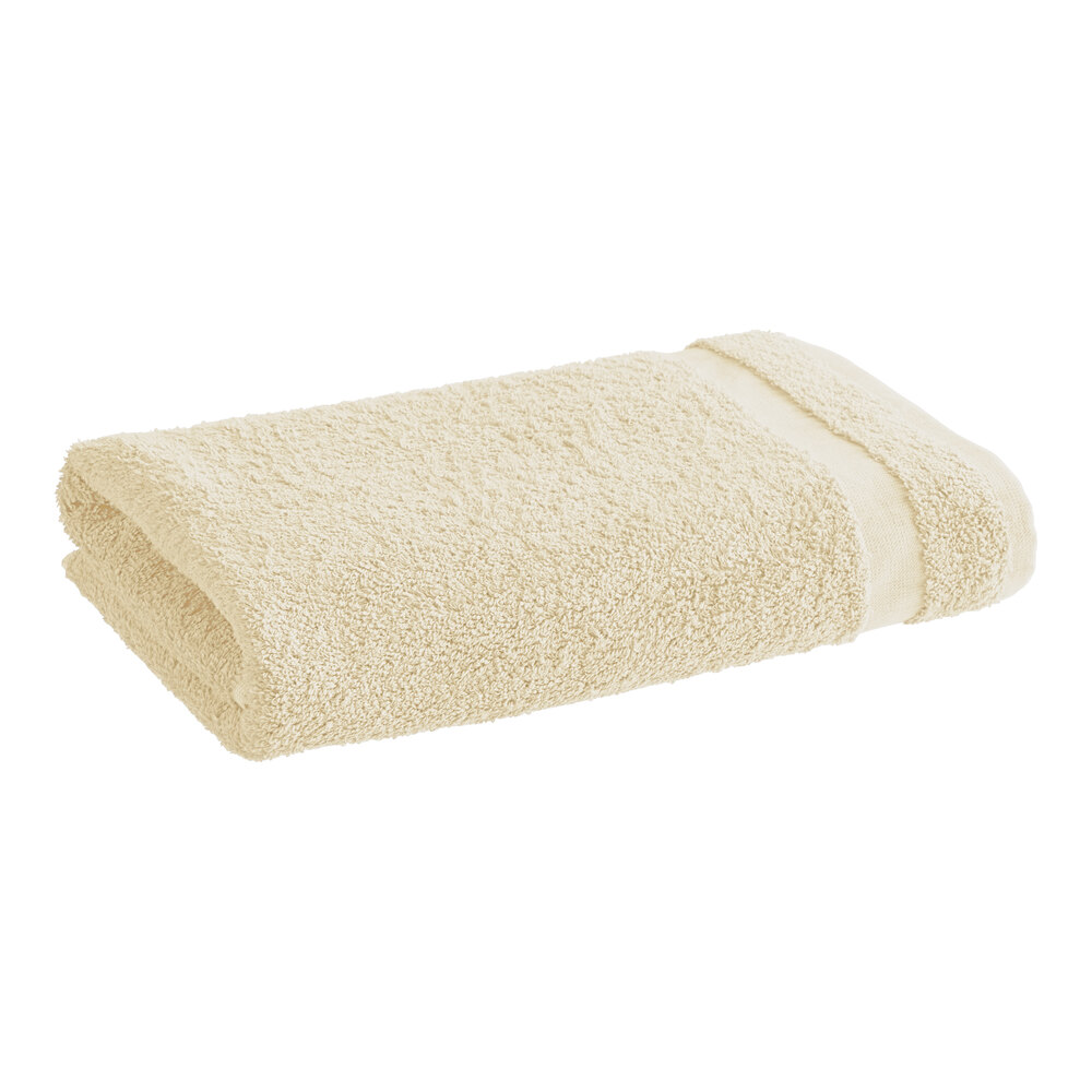 1888 Mills Fibertone 24" x 50" Beige Cotton / Polyester Pool / Bath ...