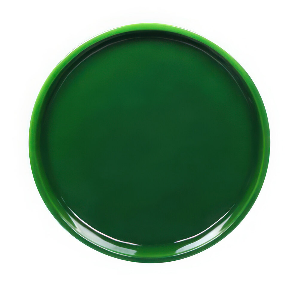 Elite Global Solutions Maya 7" Green Reactive Glaze Coupe Melamine ...