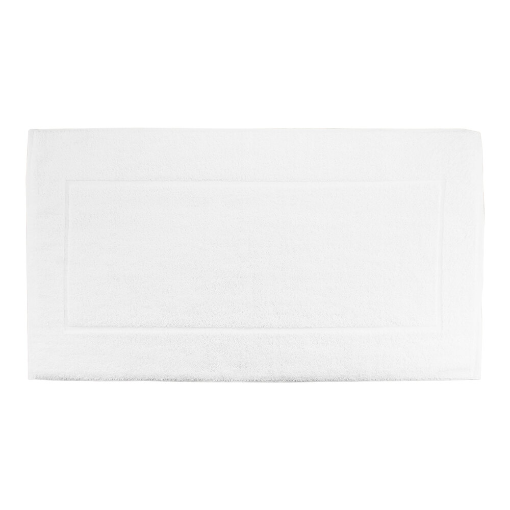 1888 Mills Pure Terry 22" x 36" White 100% Supima Combed Cotton Bath ...