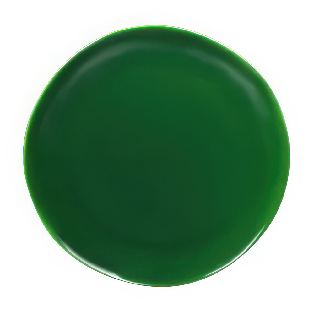 Elite Global Solutions Maya 7" Green Reactive Glaze Round Melamine ...
