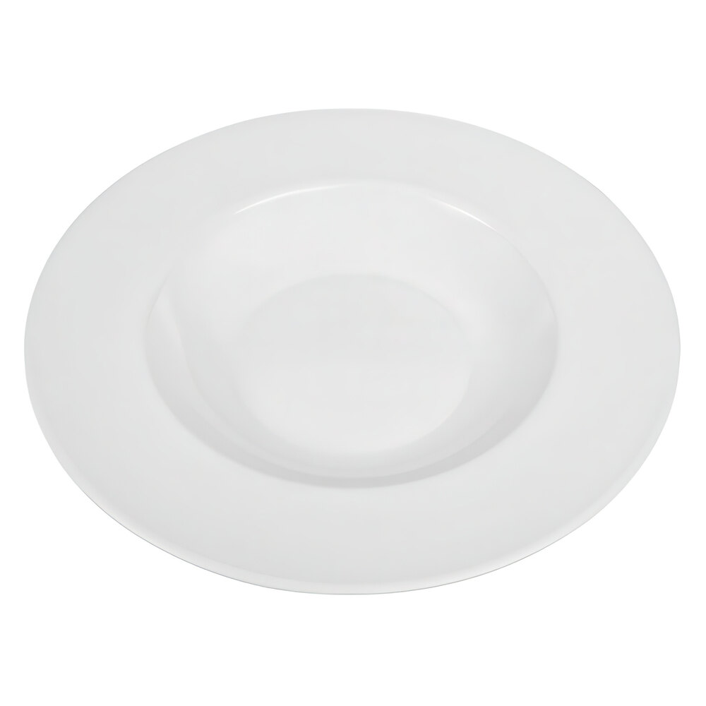 Elite Global Solutions Maya 15 oz. Cream Reactive Glaze Melamine Pasta ...