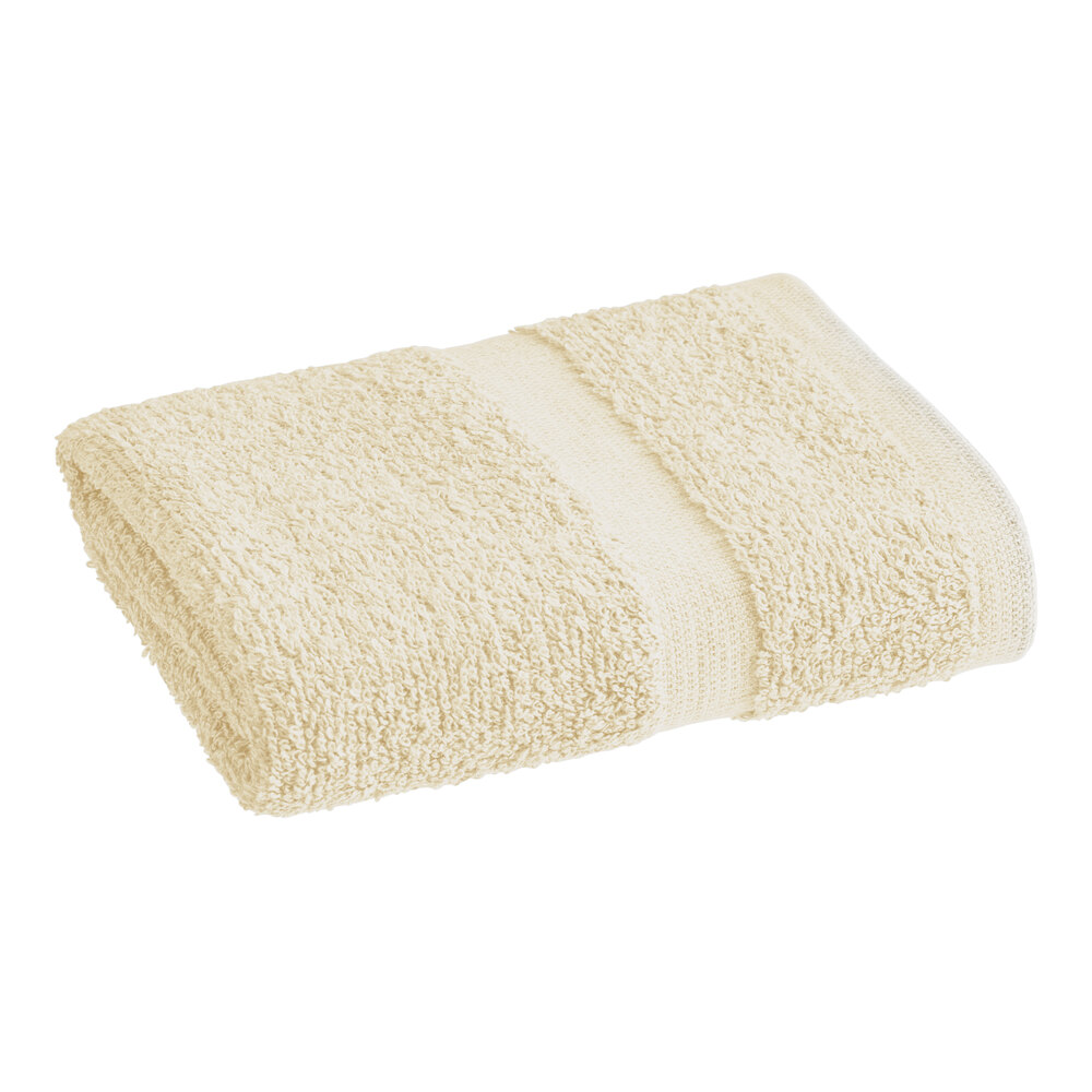 1888 Mills Fibertone 16" x 27" Beige Cotton / Polyester Hand Towel 3 lb ...