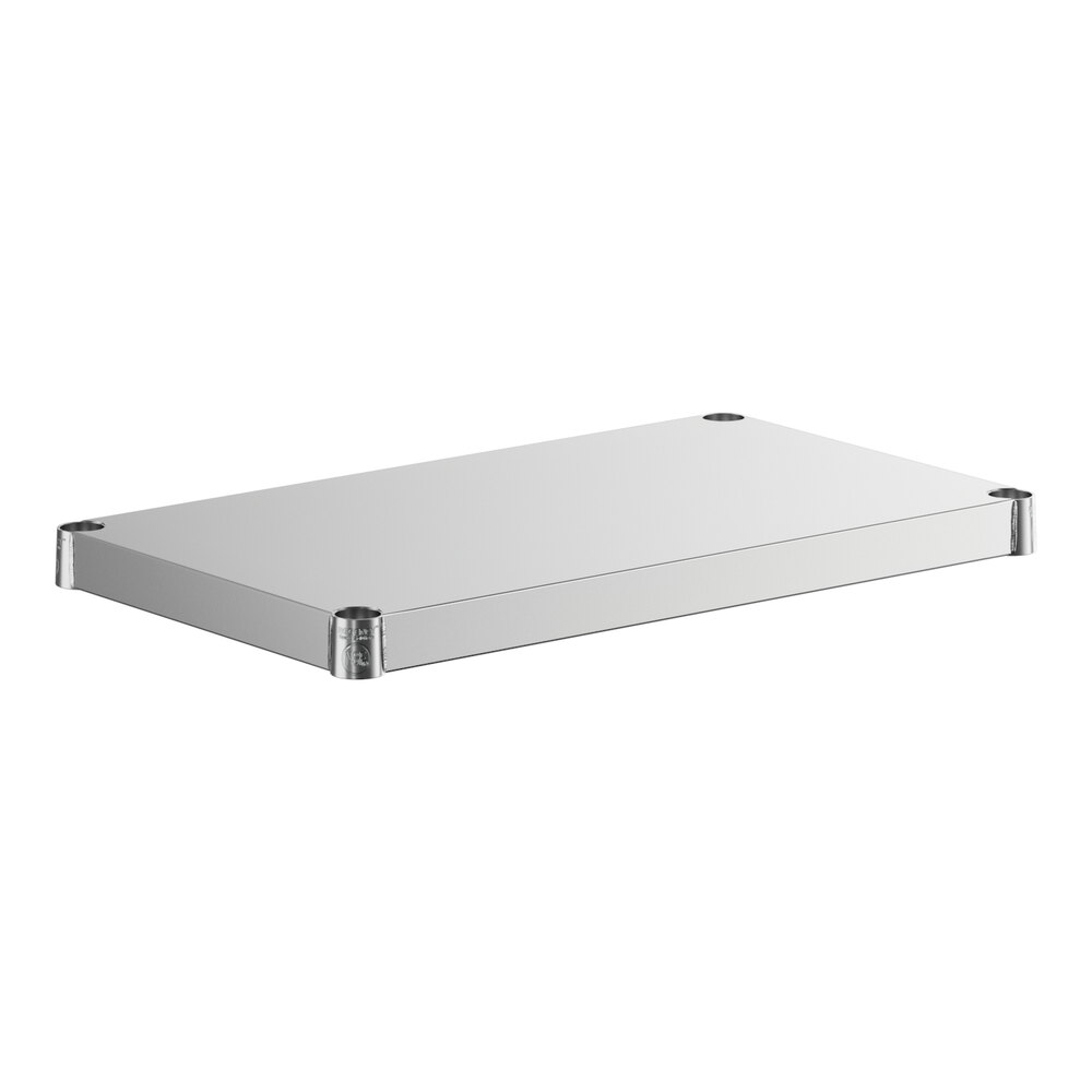 Regency Spec Line 14" x 24" NSF Stainless Steel Solid Shelf
