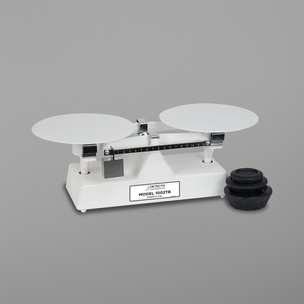 Cardinal Detecto 1002TB 8 lb. Baked Enamel Baker's Dough Scale with ...