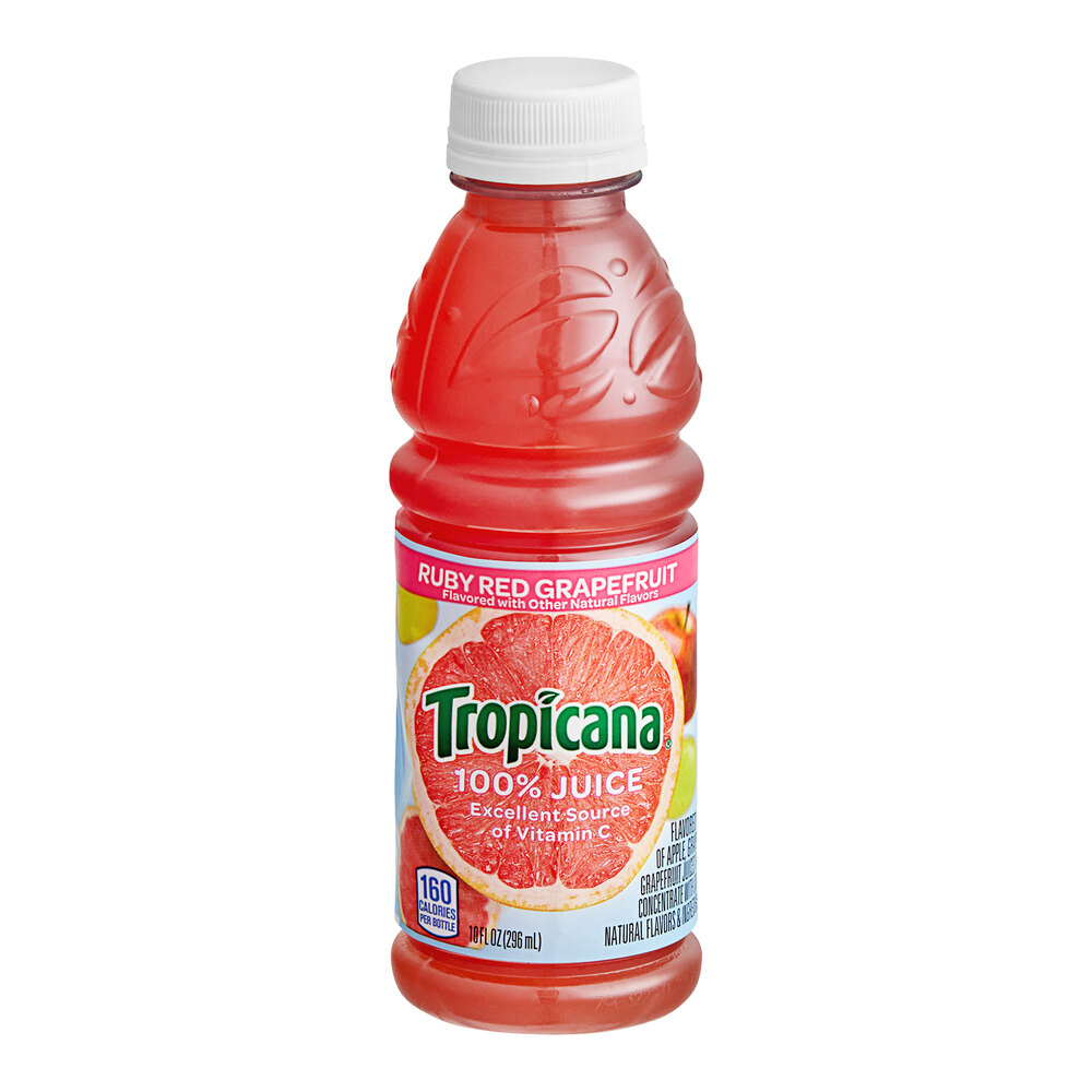 Tropicana® Ruby Red Grapefruit Juice 10 fl. oz. - 24/Case