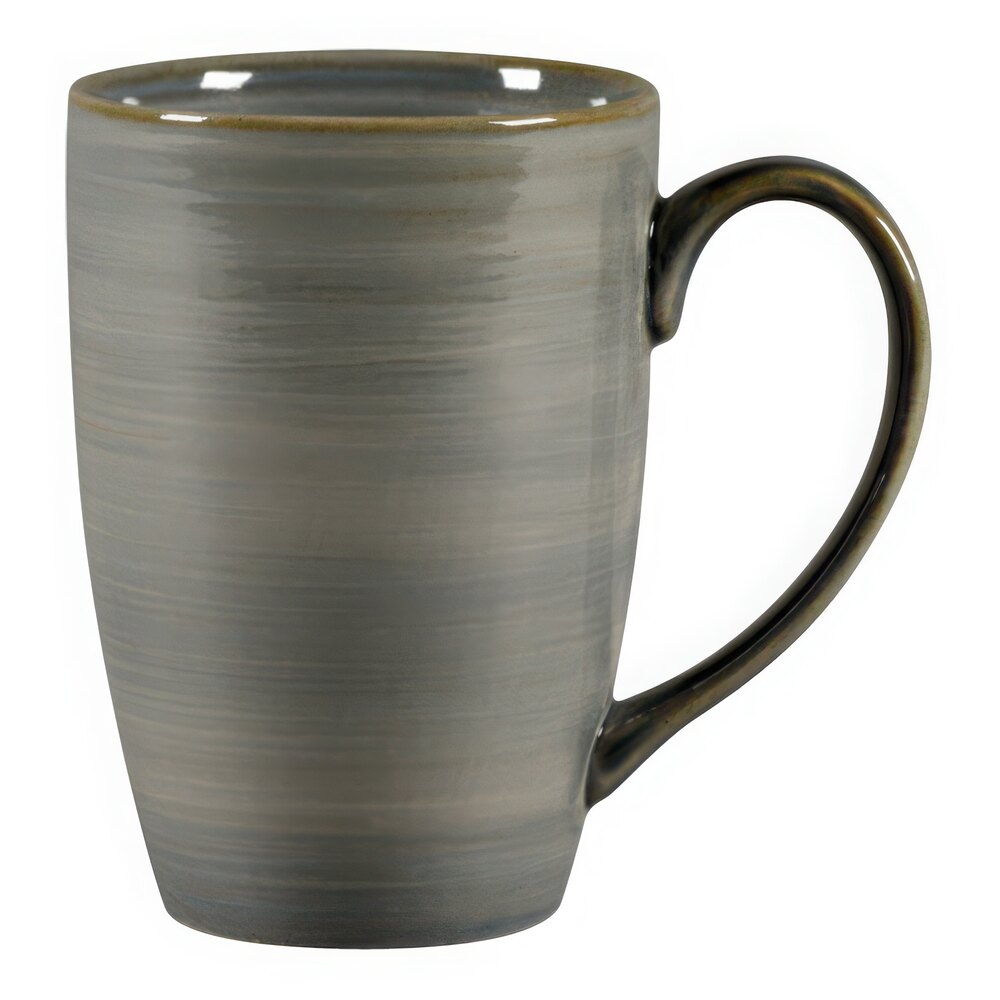 RAK Porcelain Rakstone Spot 10.15 oz. Jade Porcelain Mug with Handle ...