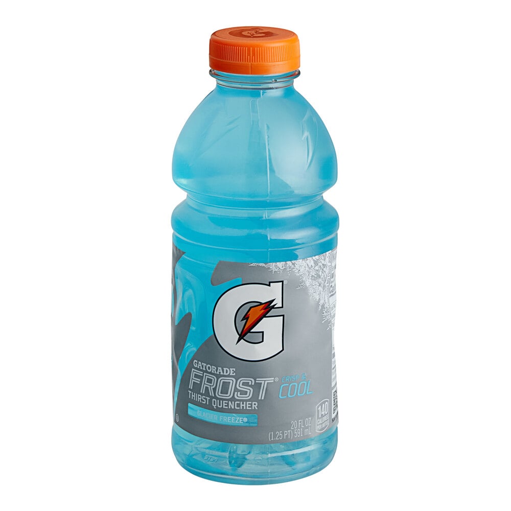 Gatorade Thirst Quencher Frost Glacier Freeze Sports Drink 20 fl. oz ...