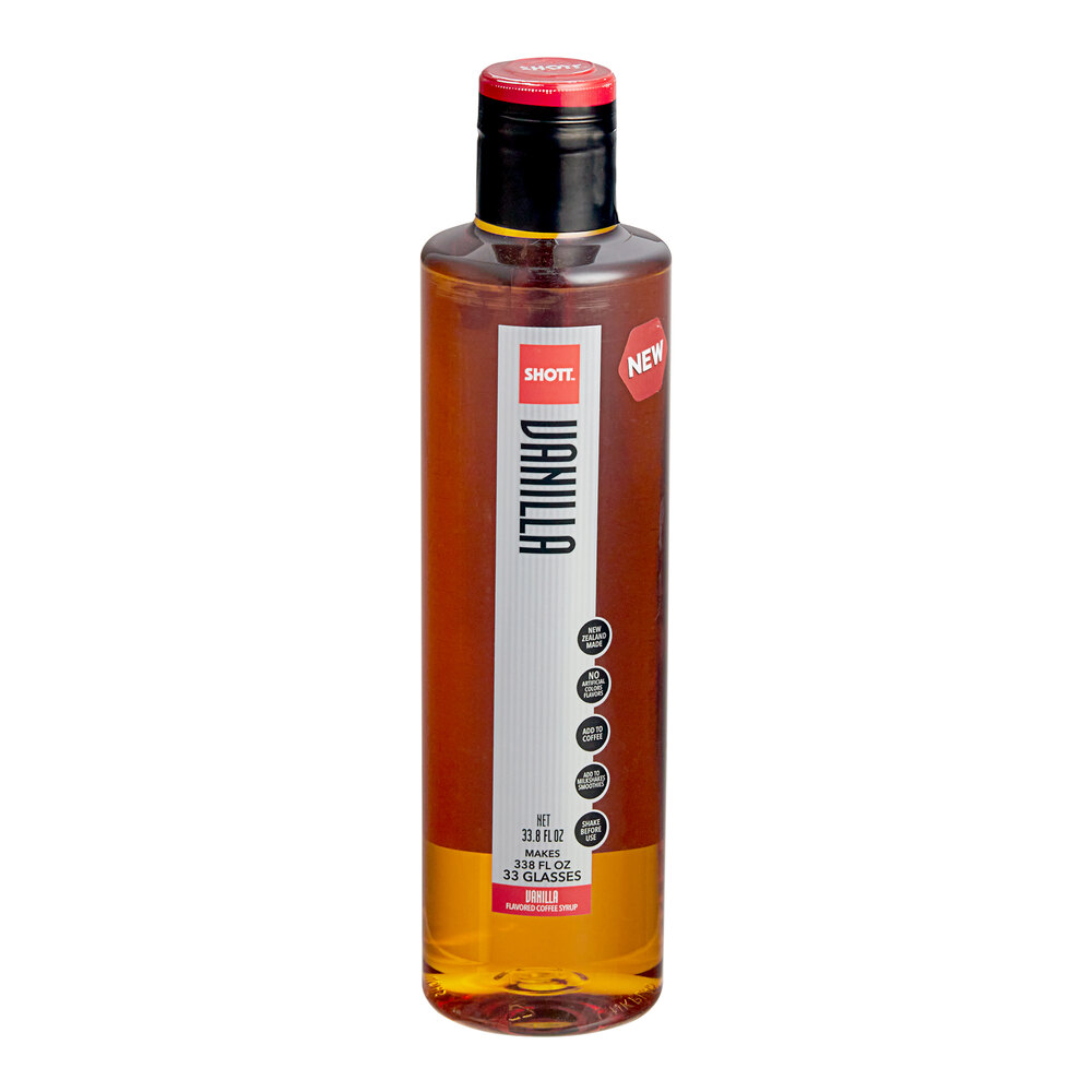 SHOTT Vanilla Flavoring Syrup 1 Liter