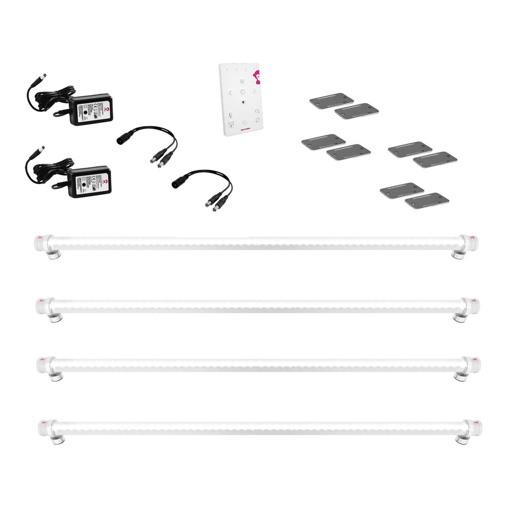 Ape Labs Stick 2.0 Wireless Battery-Operated LED Lights with 29 Color ...