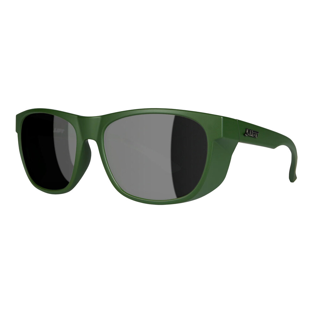 Lift Safety Tracker Safety Glasses - Olive Drab with Mirror Lens ETR-21ODM