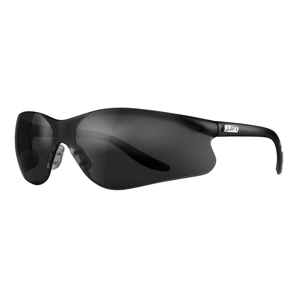 Lift Safety Sectorlite Safety Glasses - Matte Black with Smoke Lens ESE-6ST