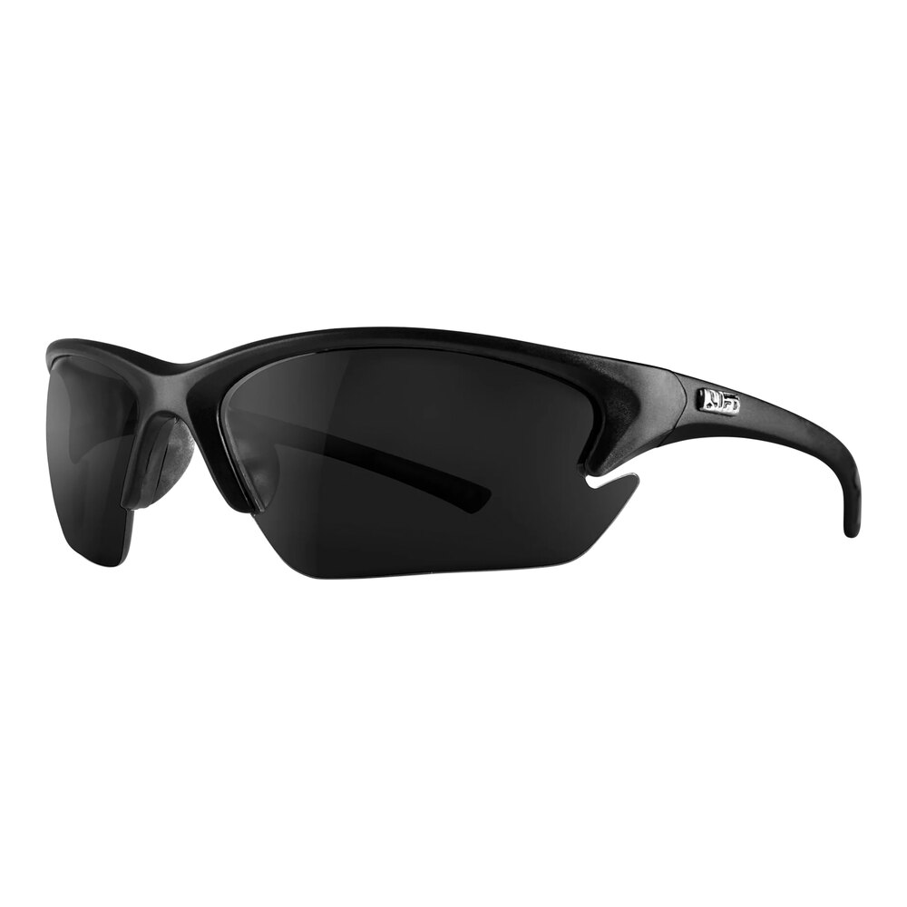 Lift Safety Quest Safety Glasses - Matte Black with Smoke Lens EQT-12KST