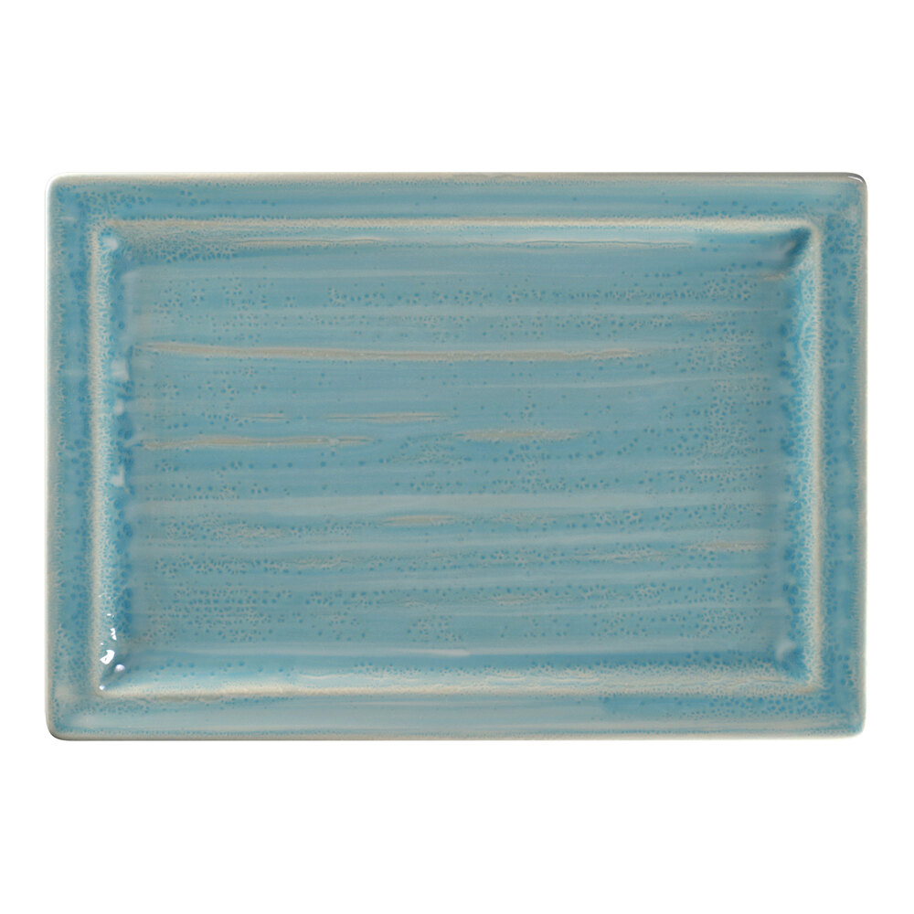 RAK Porcelain Rakstone Spot 13 1/4" x 9 1/8" Sapphire Porcelain ...