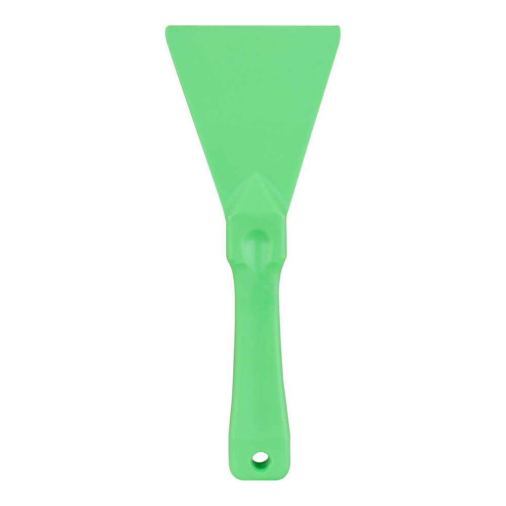 Carlisle Sparta 40230EC75 3" Lime Plastic Handheld Scraper