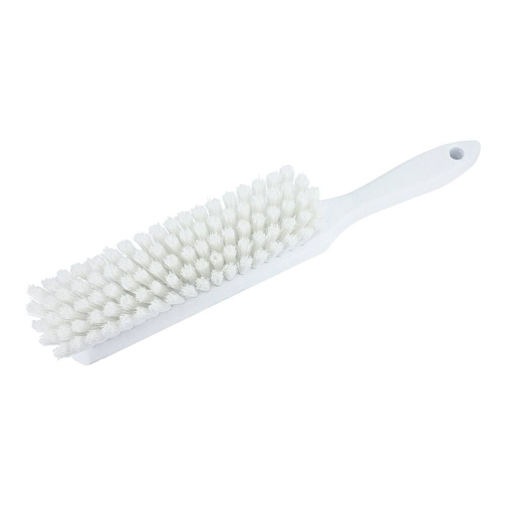 Carlisle Sparta 40480EC02 8" White Soft Polyester Counter Brush