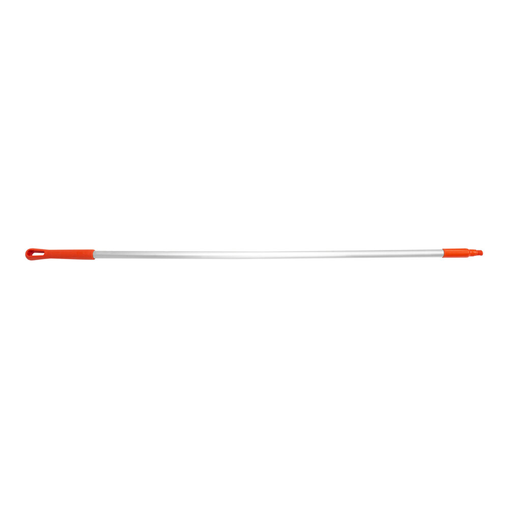 Carlisle Sparta 40226EC24 60" Orange Threaded Aluminum Broom / Squeegee ...