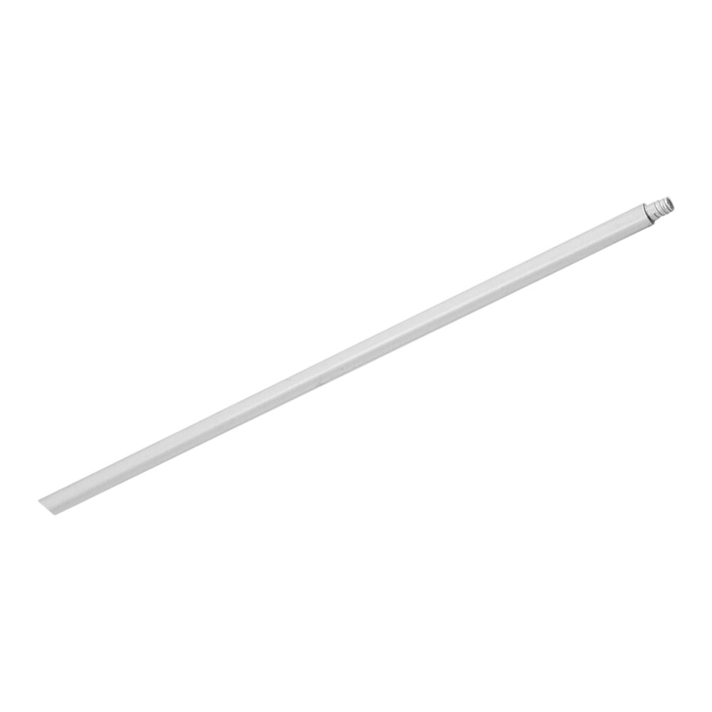 Carlisle Flo-Pac 4116500 54" White Threaded Plastic Broom / Squeegee Handle