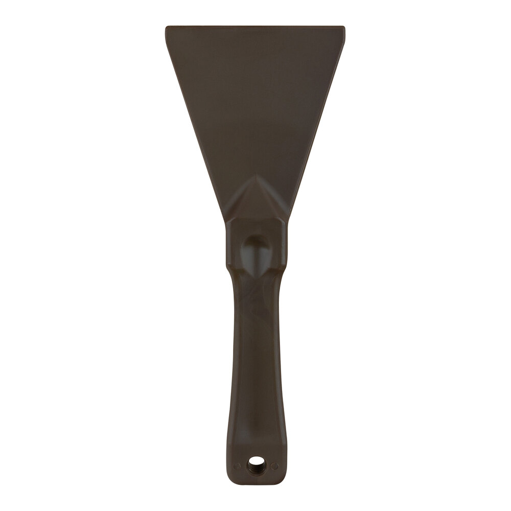 Carlisle Sparta 40230EC01 3" Brown Plastic Handheld Scraper