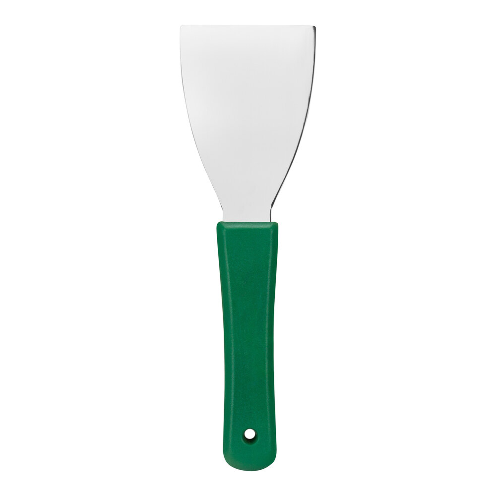 Carlisle Sparta 40130EC09 3" Green Steel Handheld Scraper