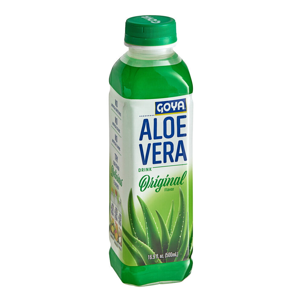 Goya Original Aloe Vera Drink 16.9 fl. oz. - 12/Case