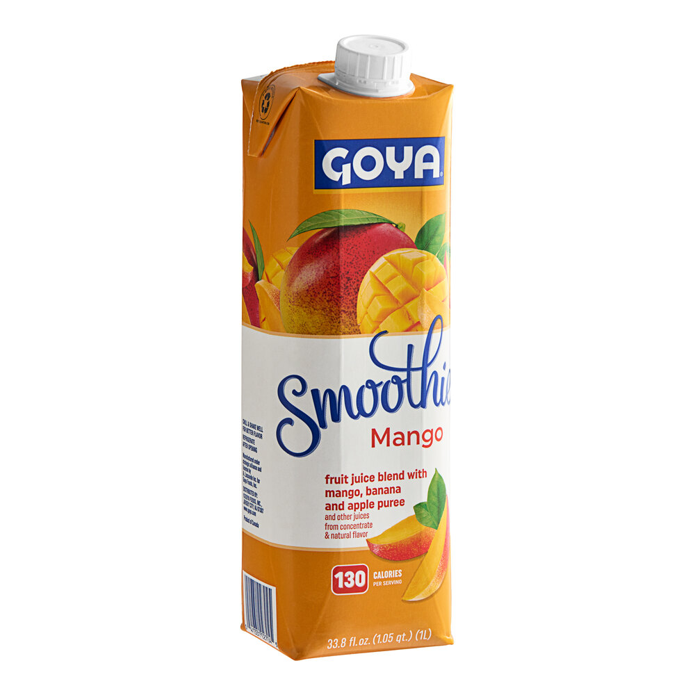 Goya Mango Smoothie 33.8 fl. oz. - 12/Case