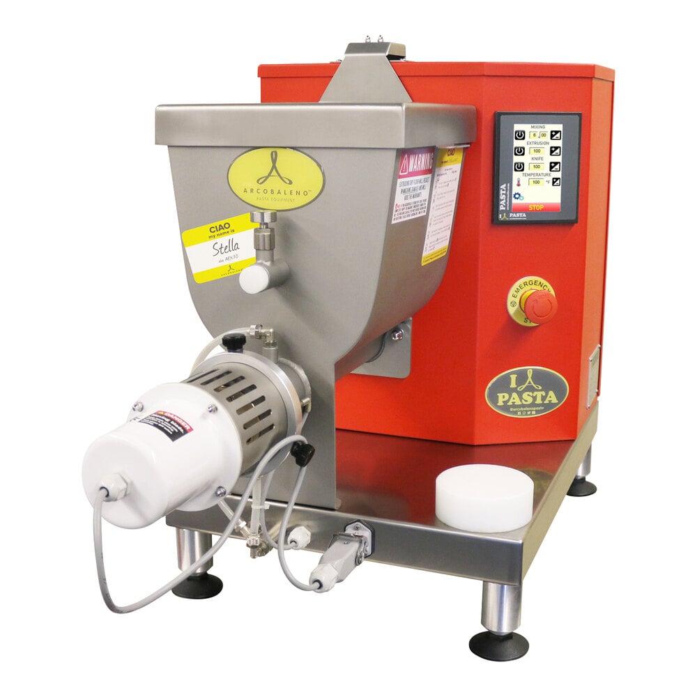 Arcobaleno AEX30 Stella 11.5 lb. Electric Countertop Pasta Extruder ...
