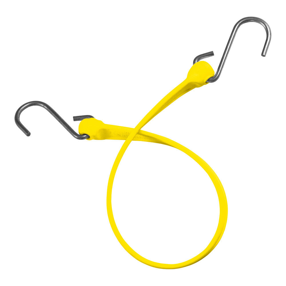 The Better Bungee 36" Yellow Polyurethane Strap with Stainless Steel S ...