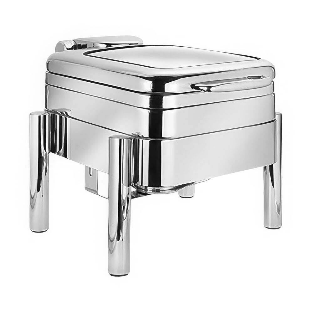Eastern Tabletop Jazz Rock 6 Qt. Square Induction / Traditional Chafer ...