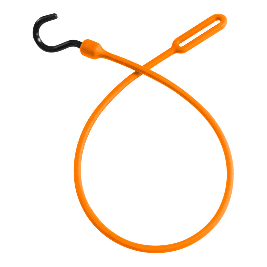 The Better Bungee 30" Orange Polyurethane Cord with Loop End and Nylon ...