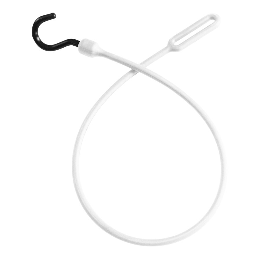 The Better Bungee 30" White Polyurethane Cord with Loop End and Nylon ...