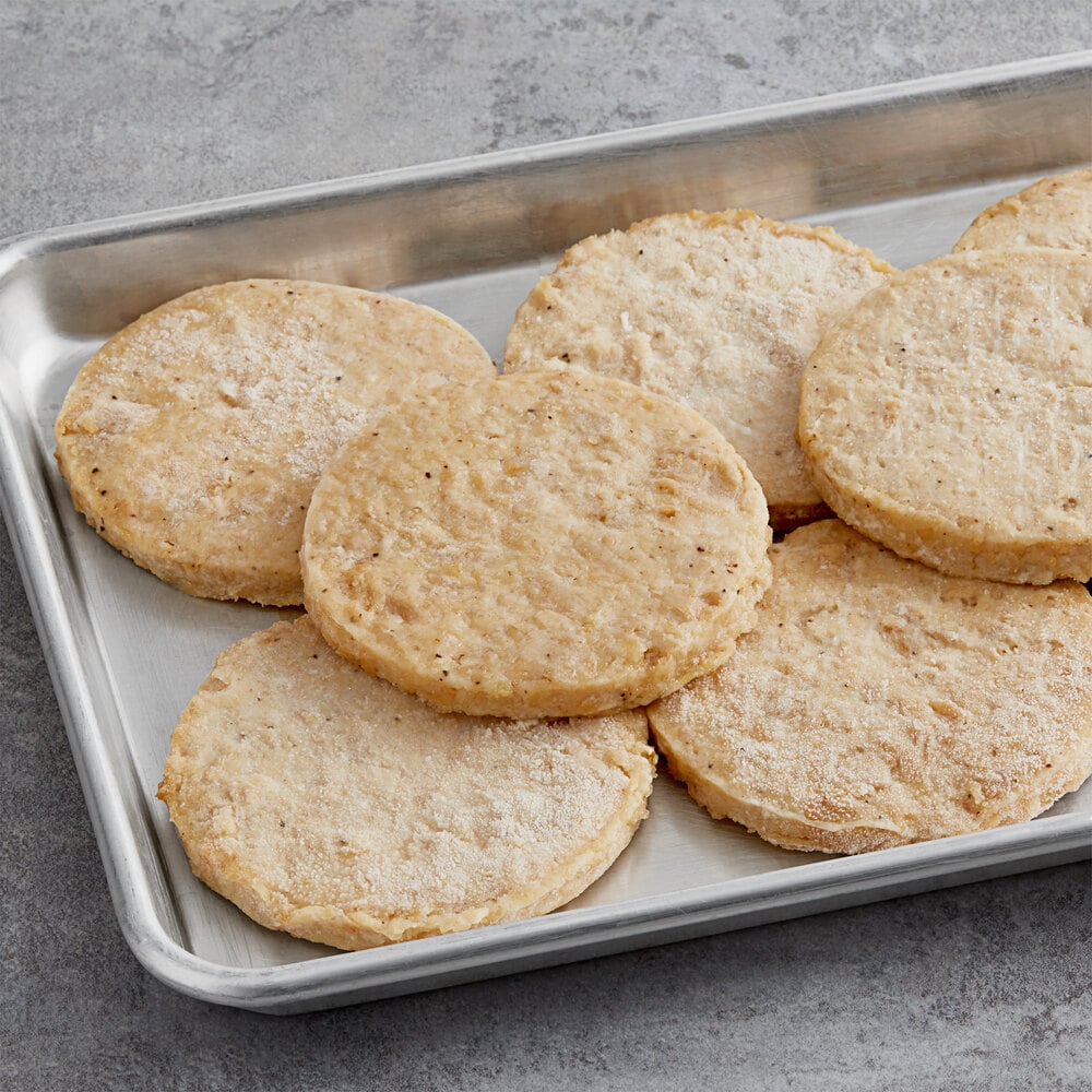 Daring Foods 2.7 oz. Vegan Plant-Based Chicken Patties 10 lb.