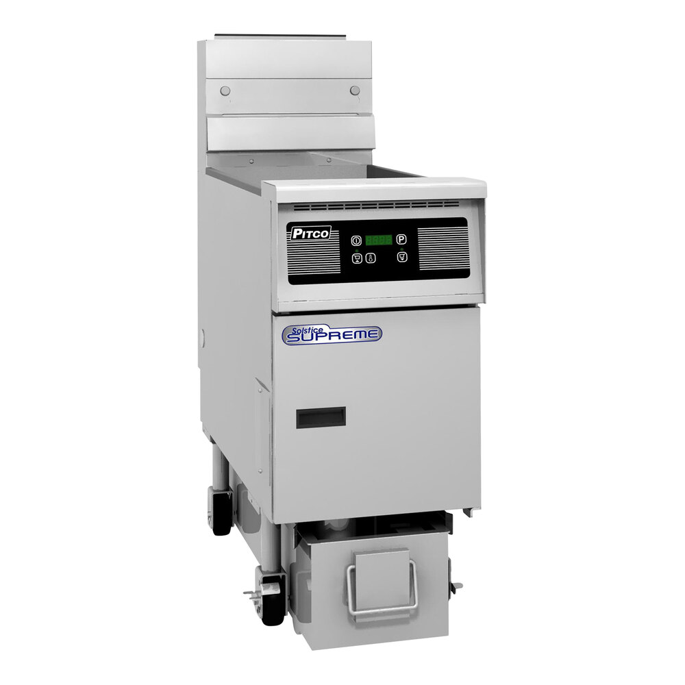 Pitco® SSH55-1FD Solofilter Solstice Supreme Natural Gas 40-50 lb ...